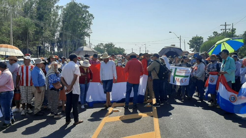 Miles De Campesinos E Indígenas Llegarán A Asunción El Lunes Última